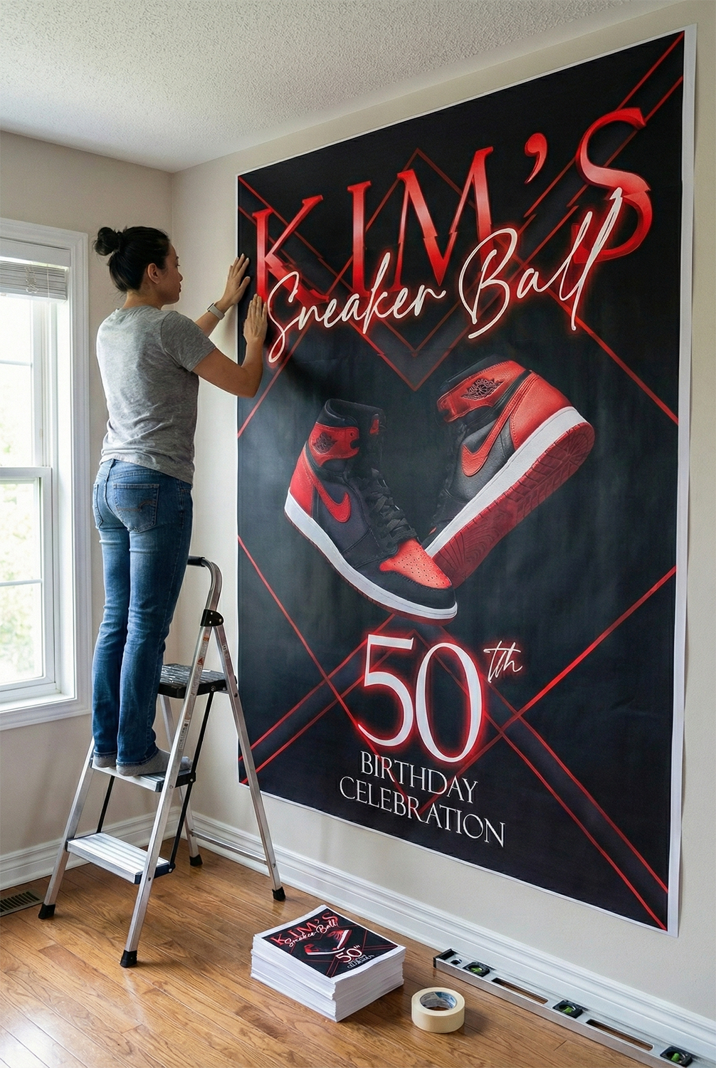 How to Print Large Backdrops at Home (Without a Large Format Printer ...