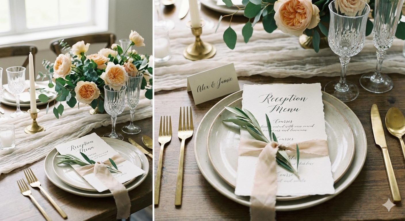 DIY Reception Stationery: The Ultimate Guide to Menus, Place Cards & T ...