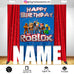 Roblox 5x8 Digital Backdrop Design, Instant Download | Custom Digital ...